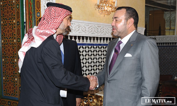 Sa Majesté le Roi Mohammed VI reçoit S.A. le Prince Ghazi Bin Mohammad ...