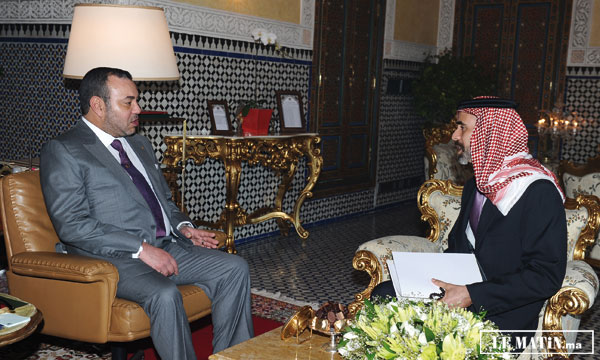 Sa Majesté le Roi Mohammed VI reçoit S.A. le Prince Ghazi Bin Mohammad ...
