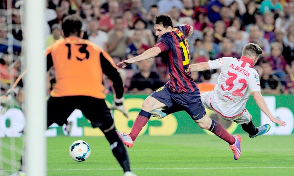 Lionel Messi tire le Barça du piège sévillan - Le Matin.ma