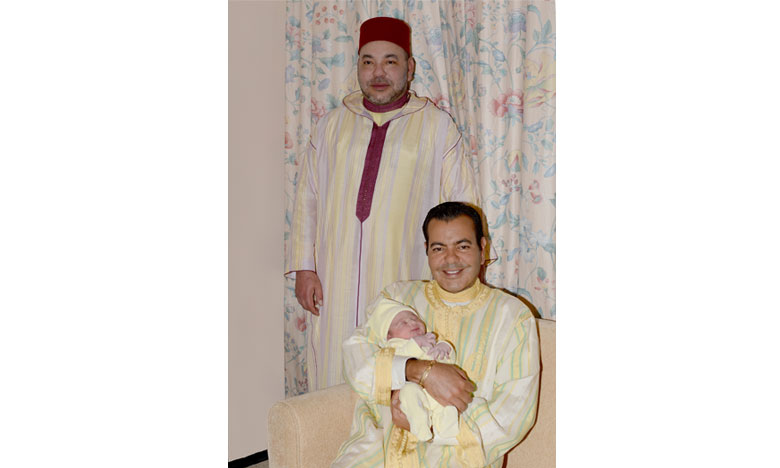 Naissance dans le foyer de S.A.R. le Prince Moulay Rachid d'un nouveau ...