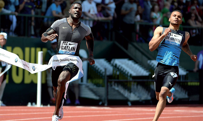Gatlin, Dalila Muhammad et Elaine Thompson illuminent la 10e édition ...