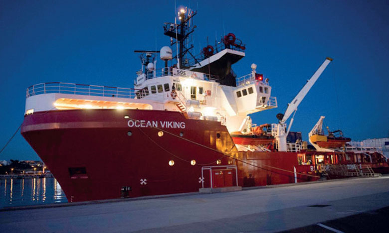 Le navire «Ocean Viking» a secouru vendredi 85 migrants - Le Matin.ma