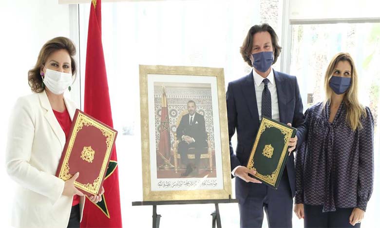 Son Altesse la Princesse Lalla Zineb reçoit à Rabat M. Marco Azran, DG ...